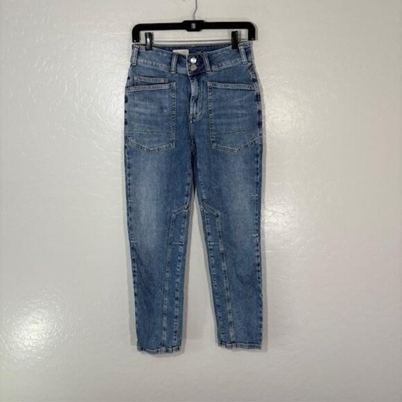 Pilcro | Jeans | Pilcro Jeans Womens 25 Blue High Rise Straight Leg ...